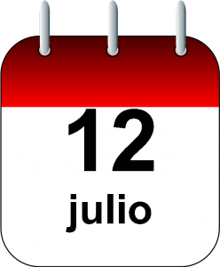12 de julio - Calendario
