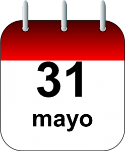 31 de mayo - Calendario